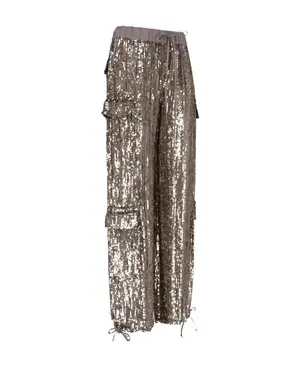 P.a.r.o.s.h Sequin Embellished Cargo Pants