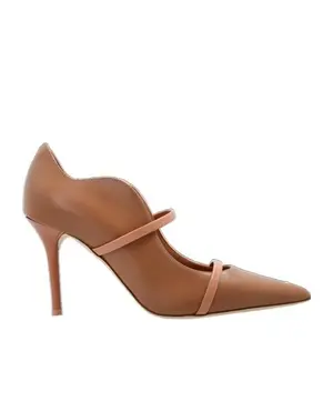 MALONE SOULIERS 85mm Maureen Pumps - Brown