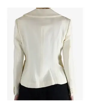 Comme Des Garçons Ruffled Detail Jacket