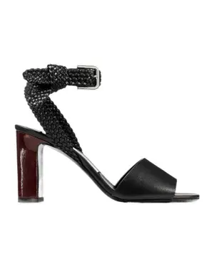 JIMMY CHOO Rori Braided Buckled Sandals