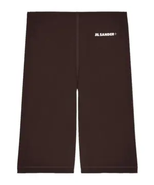 JIL SANDER Logo Biker Shorts