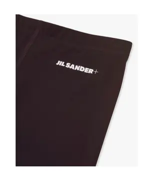 JIL SANDER Logo Biker Shorts