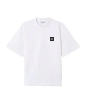 Stone Island Logo-patch T-shirt - White