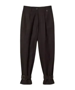 TWINSET Buckle-detail Trousers