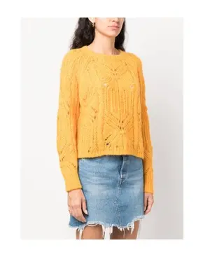 TWINSET Open Cable-knit Long-sleeve Jumper