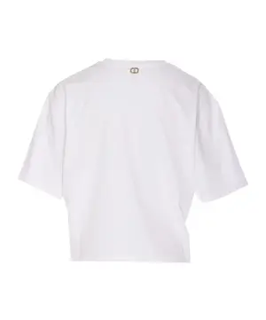 TWINSET Embroidered Crewneck T-shirt