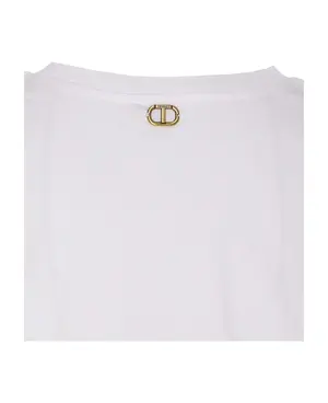 TWINSET Embroidered Crewneck T-shirt