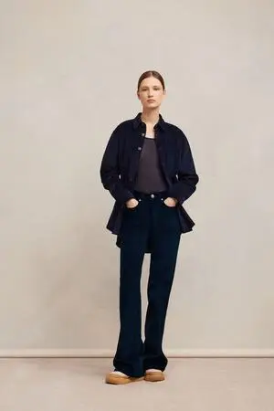 AMI Paris Long-length Flared Trousers