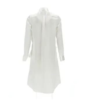 Comme Des Garçons Long-sleeved Ruffled Dress