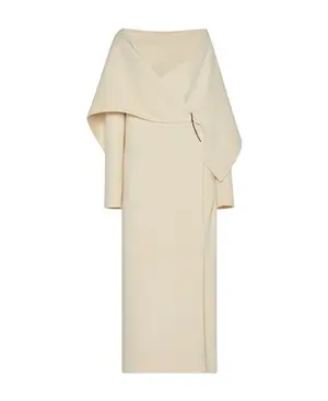 THE ROW Rivoli Cashmere Long-sleeved Coat - Nude