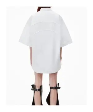 Alexander Wang Short-sleeve Shirt Dress