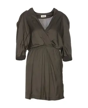 Zadig&Voltaire Pleat-detailed Mini Dress - Black
