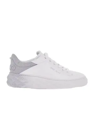 JIMMY CHOO Diamond Maxi Sneakers - White