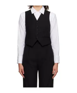 THE FRANKIE SHOP Gelso Single-breasted Wool Waistcoat