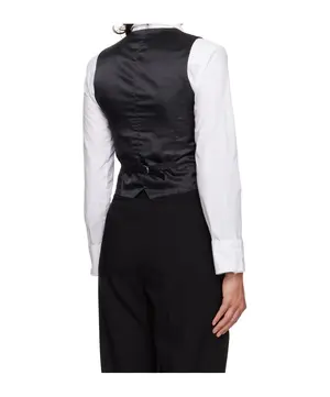 THE FRANKIE SHOP Gelso Single-breasted Wool Waistcoat