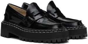 Proenza Schouler Lug-sole Leather Loafers
