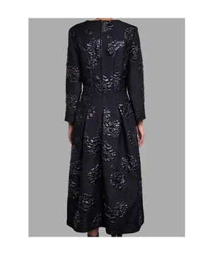 Comme Des Garçons Graphic Print Long Sleeve Dress