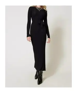 TWINSET Cut-out Maxi Dress