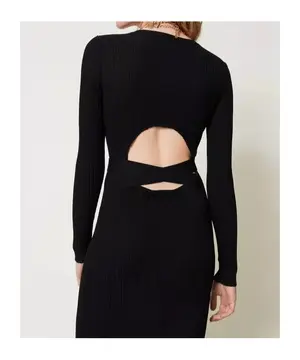 TWINSET Cut-out Maxi Dress