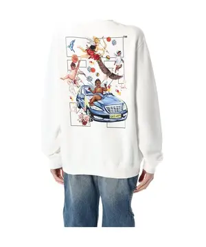 Off-White Fresco Arrow Crewneck Sweatshirt