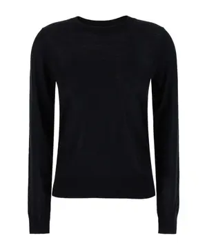 P.a.r.o.s.h Crewneck Knitted Jumper - Black