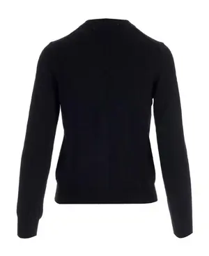 Play Comme Des Garcon Logo Embroidered Buttoned Cardigan
