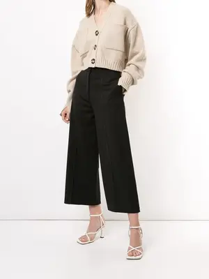 Proenza Schouler Eco Cashmere Cropped Cardigan