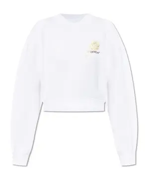 Off-White Logo Printed Crewneck Sweatshirt