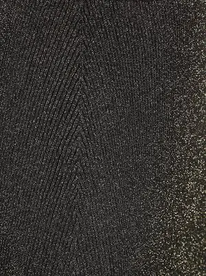 Chloé Ribbed Knitted Scallop Midi Skirt