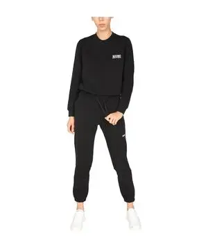 MSGM Logo Printed Drawstring Pants