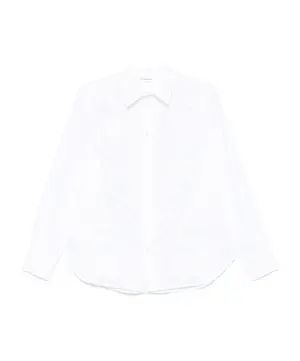 P.a.r.o.s.h Lace Panelled Long-sleeve Shirt