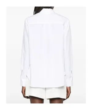 P.a.r.o.s.h Lace Panelled Long-sleeve Shirt