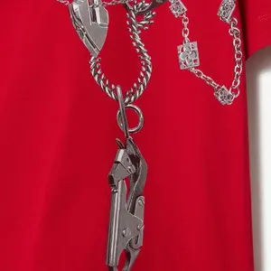 Burberry Knight Hardware Cotton T-shirt