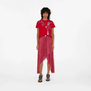 Burberry Knight Hardware Cotton T-shirt