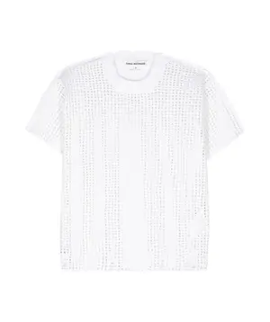 Junya Watanabe Panelled Open-knit Top