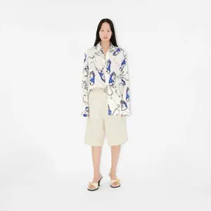 Burberry Bay Leather Mules