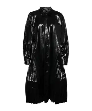 Junya Watanabe Pleated Dress - Black