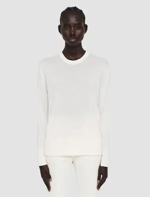 JOSEPH Round Neck Long-sleeved Jumper