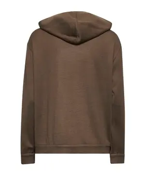 Brunello Cucinelli Zipped Hoodie - Brown