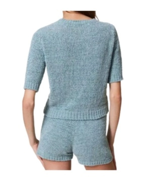TWINSET Oval T Button-detail Shorts