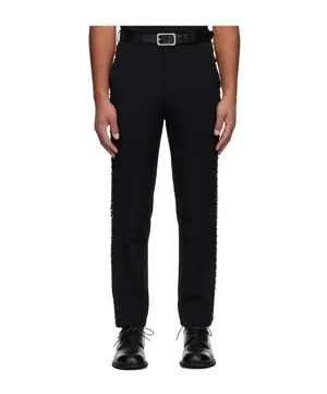 Comme Des Garçons Studded Casual Trousers