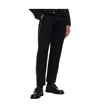 Comme Des Garçons Studded Casual Trousers