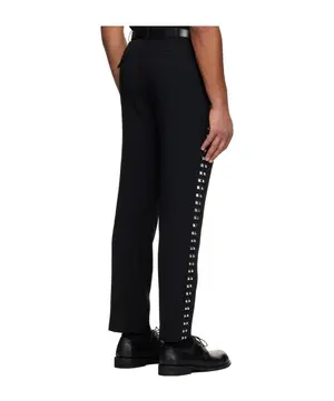 Comme Des Garçons Studded Casual Trousers