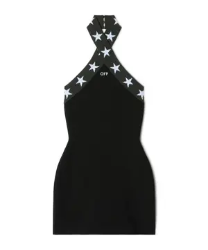 Off-White Star Mini Dress