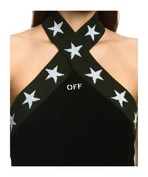 Off-White Star Mini Dress