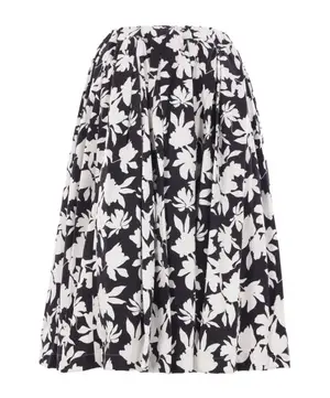 Comme Des Garçons All-over Floral Printed Skirt