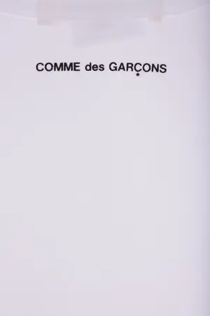 Comme Des Garçons Logo Printed Tank Top