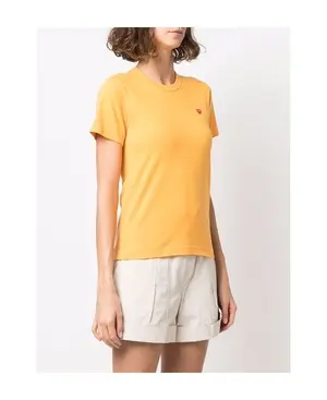 Play Comme Des Garcon Embroidered Logo Crewneck T-shirt