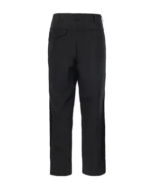 Comme Des Garçons Fringed Straight-leg Tailored Trousers