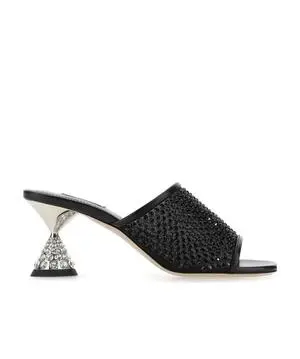 Miu Miu Embellished Slip-on Sandals